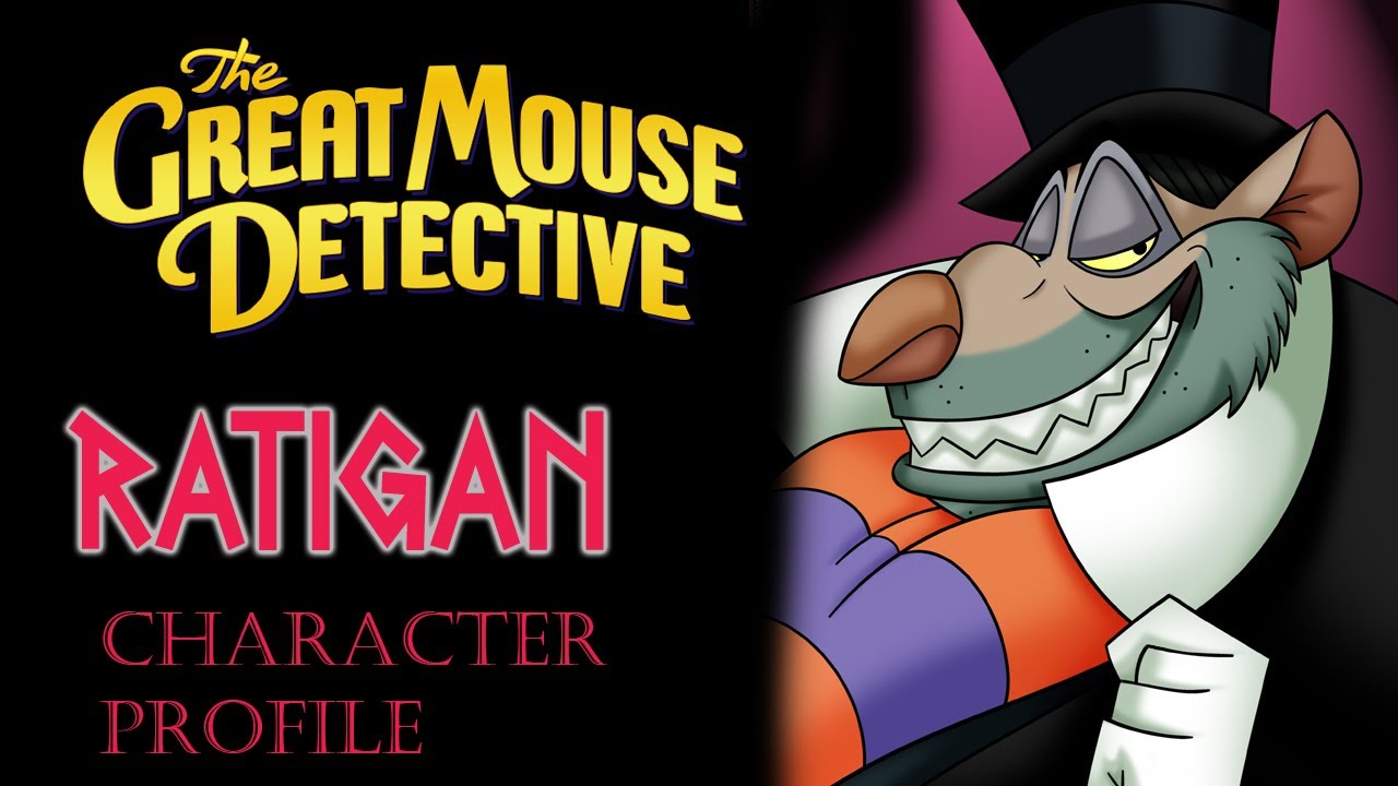 Ratigan from The Great Mouse Detective Character Profile ...