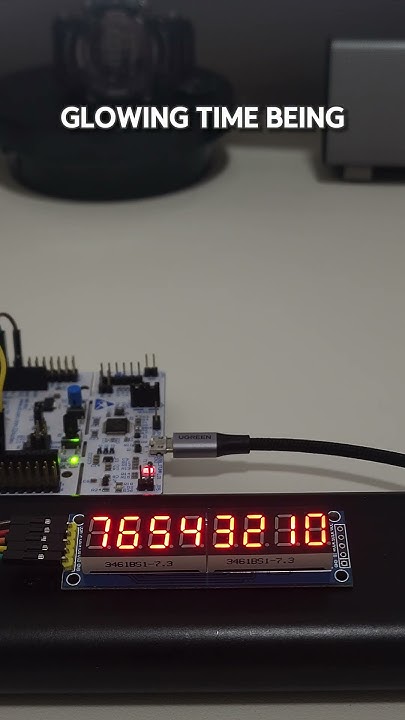7 Segment Display How It Works Arduinoproject Stm32 Embedded Ideas Iot Youtube