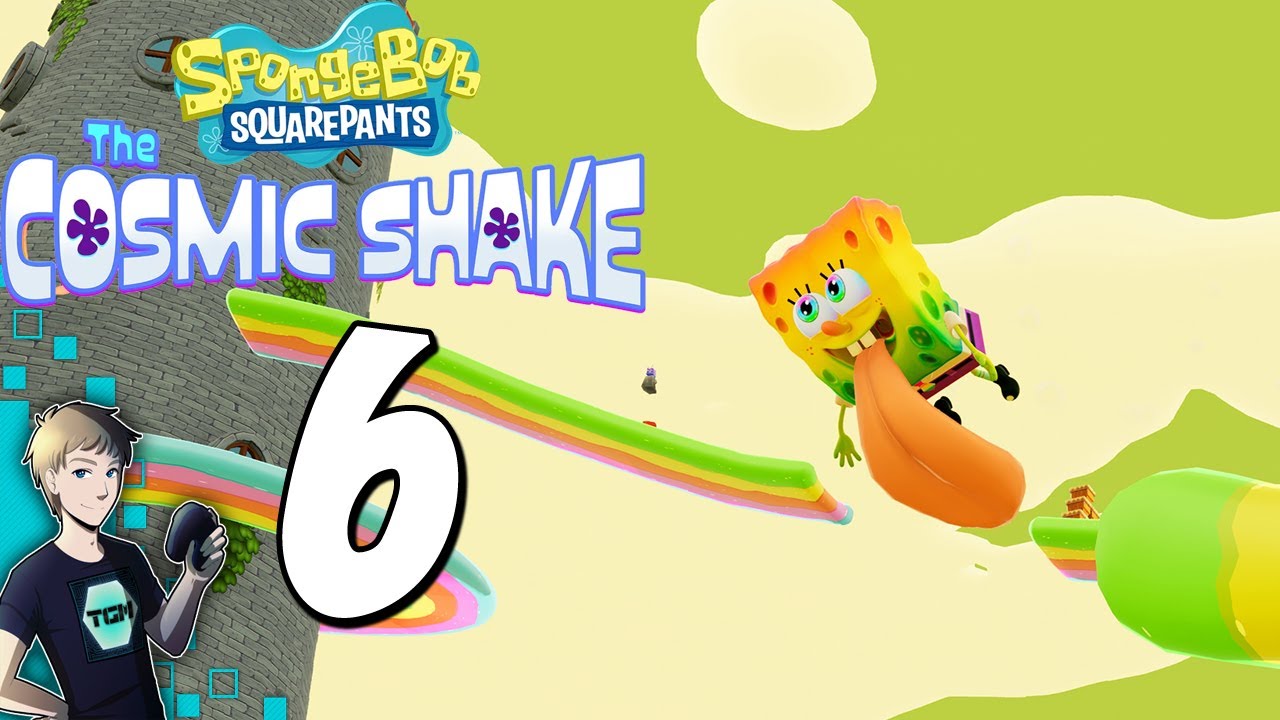Spongebob Squarepants The Cosmic Shake - Part 6: Vertical Descent - YouTube
