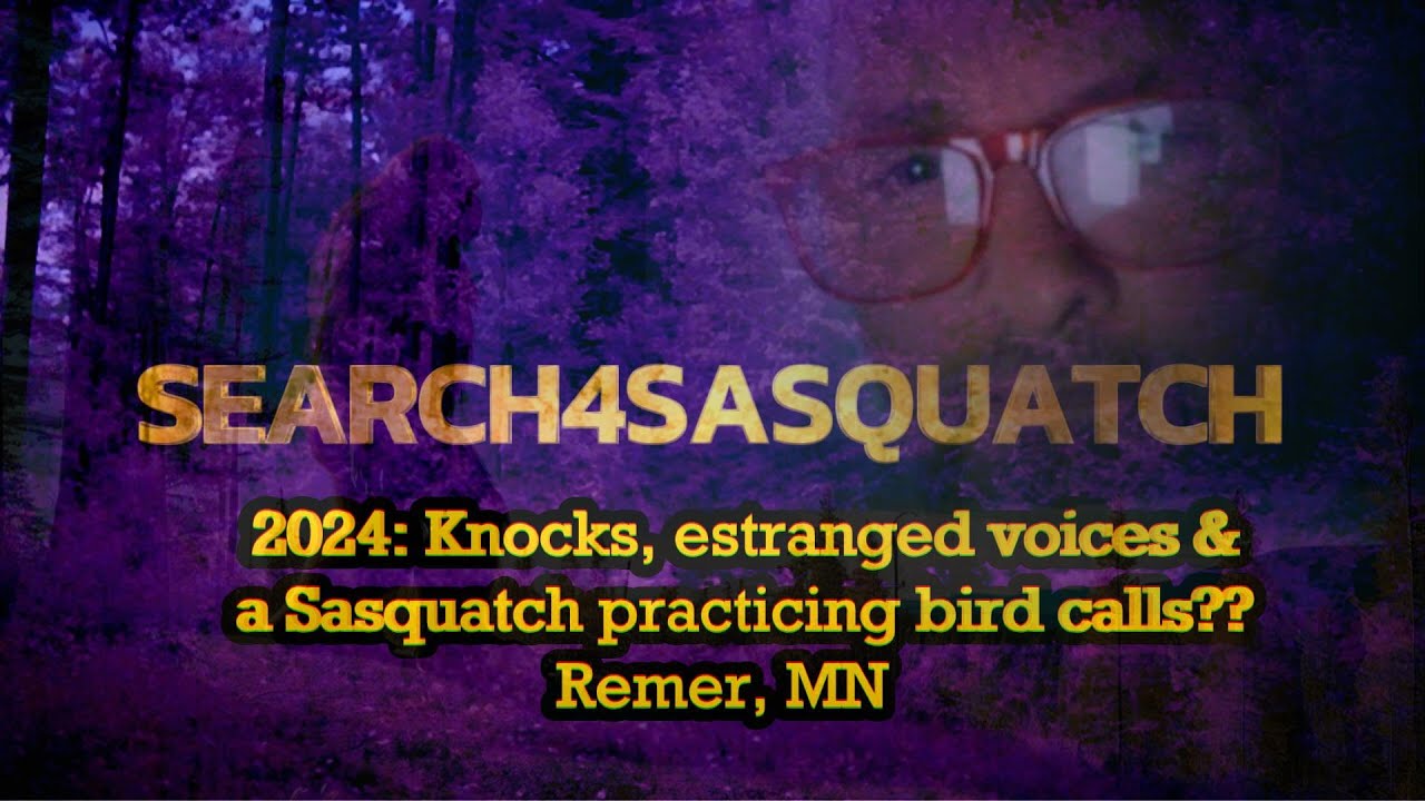2024 Bigfoot heard practicing bird calls near Remer, MN #bigfoot # ...