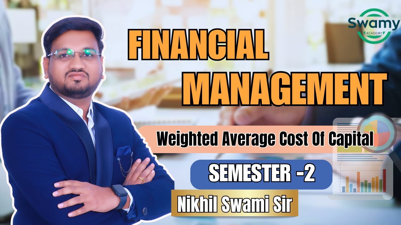 Financial Management 2nd sem / MBA Classes Demo| WACC | MBA | Marathi ...