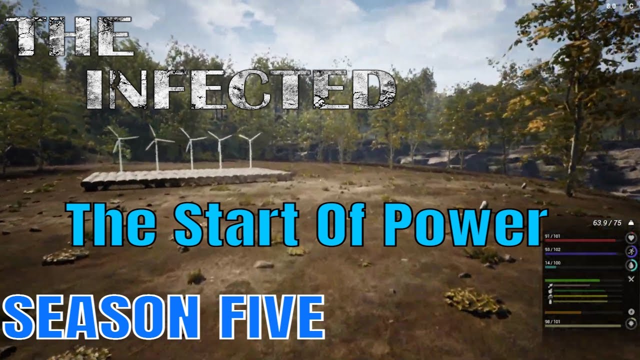 The Infected V12 Ep 17 North Western Town And First Wind Turbines - YouTube