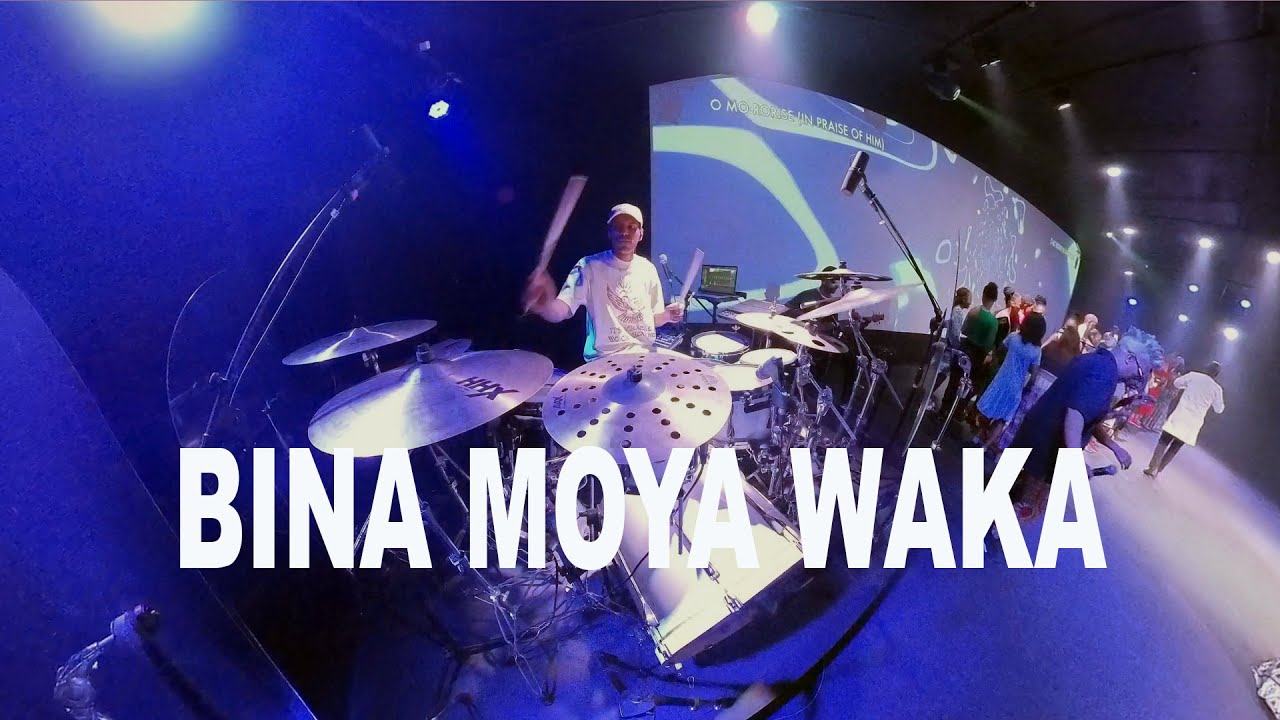 Bina Moya Waka Drum Cover - Spirit of Praise - Jordan Sunnasy - YouTube