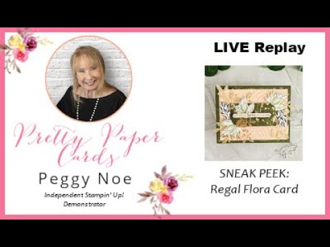 Sneak Peek: Beautiful Regal Flora Bundle! - YouTube