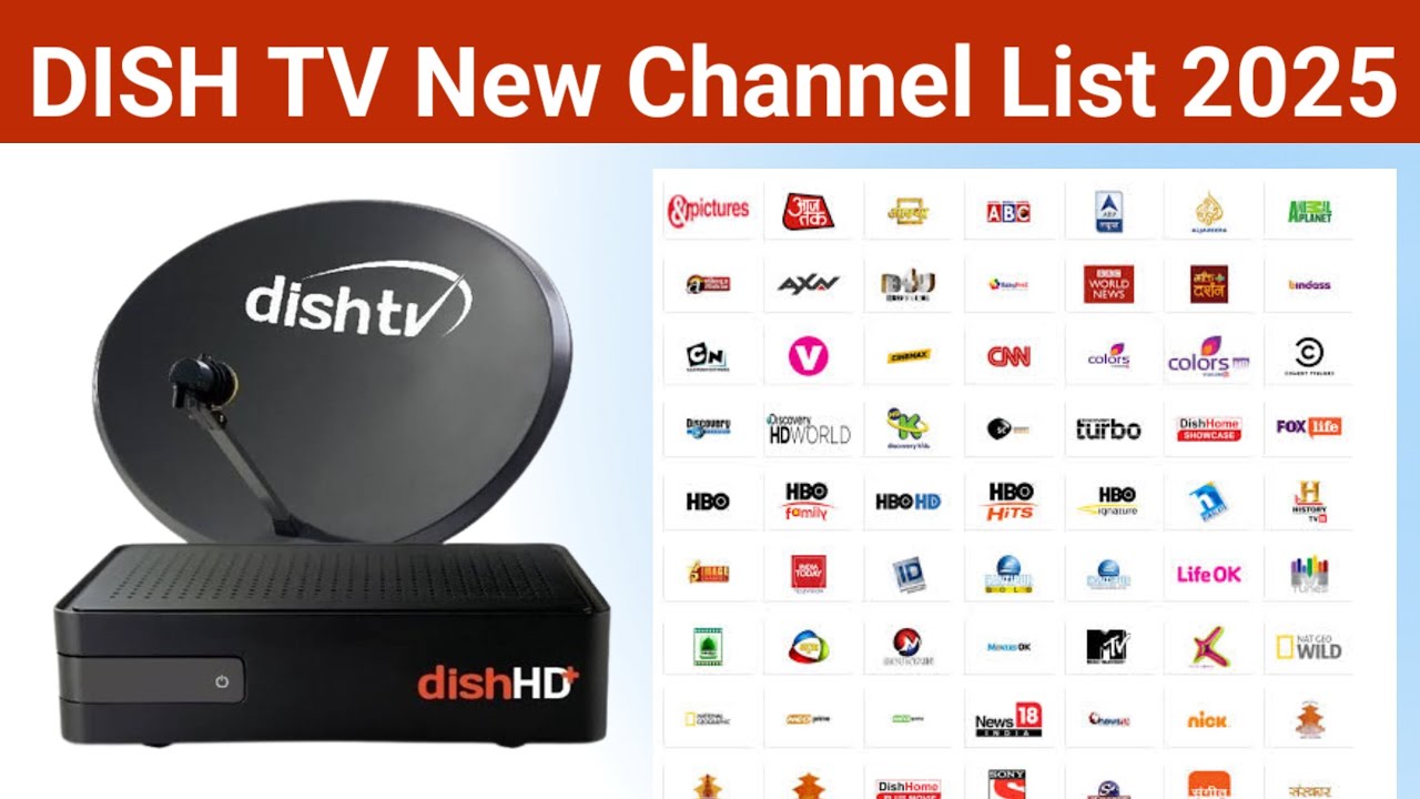 dish TV Per New Channel List And Pich 2025 Mein New Number list of pich ...
