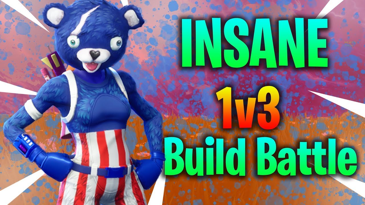 Epic Build Battle 1v3 Fortnite Battle Royale Youtube