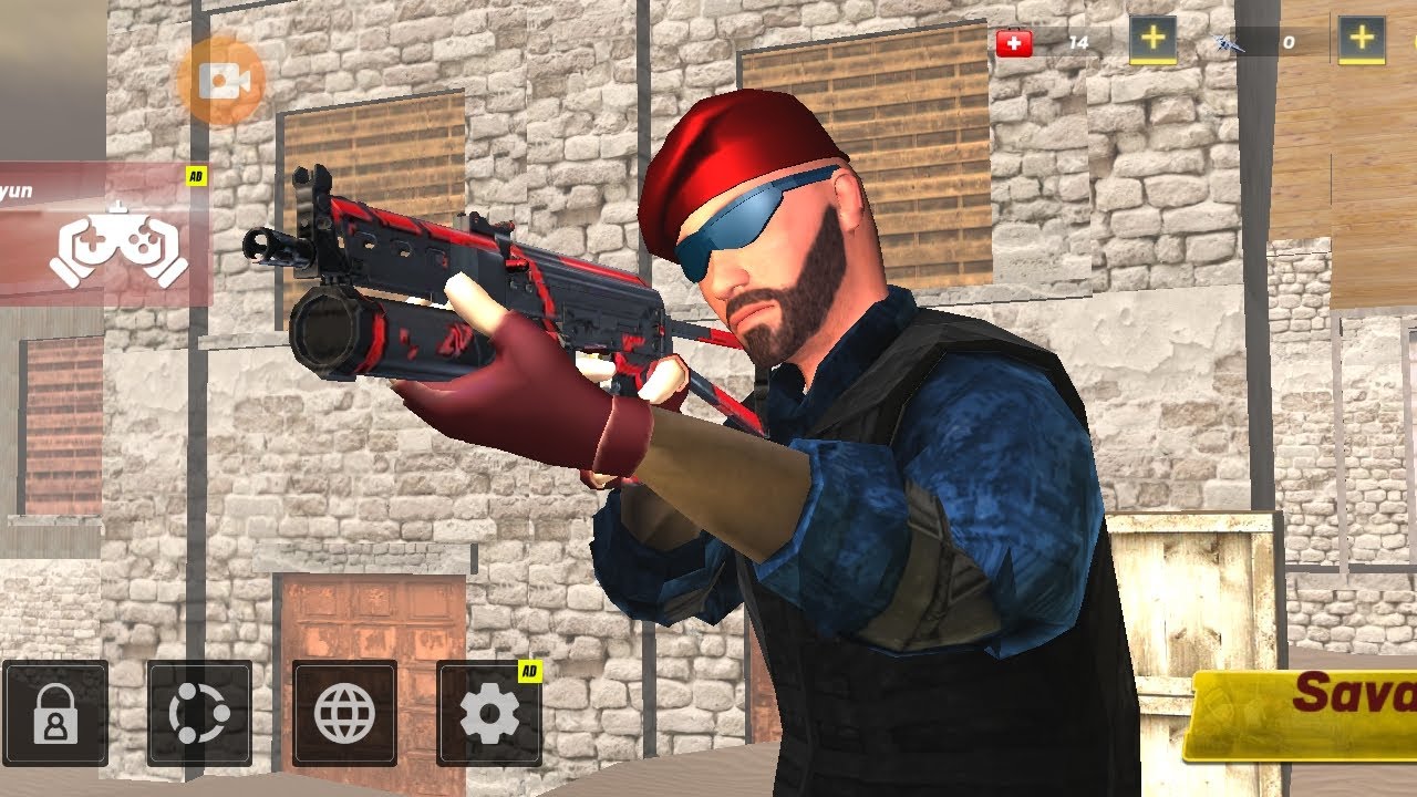 real commando game play video level 2 episode 58-59 with zulfi fr game ...