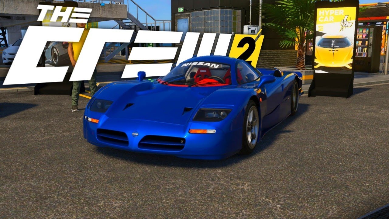 THE CREW 2 - Nissan R390 GT1 Custom & Test : UNE VOITURE DE COURSE SUR ...