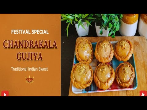 Easy Diwali sweet recipe | Chandrakala sweet recipe | Mawa gujiya ...