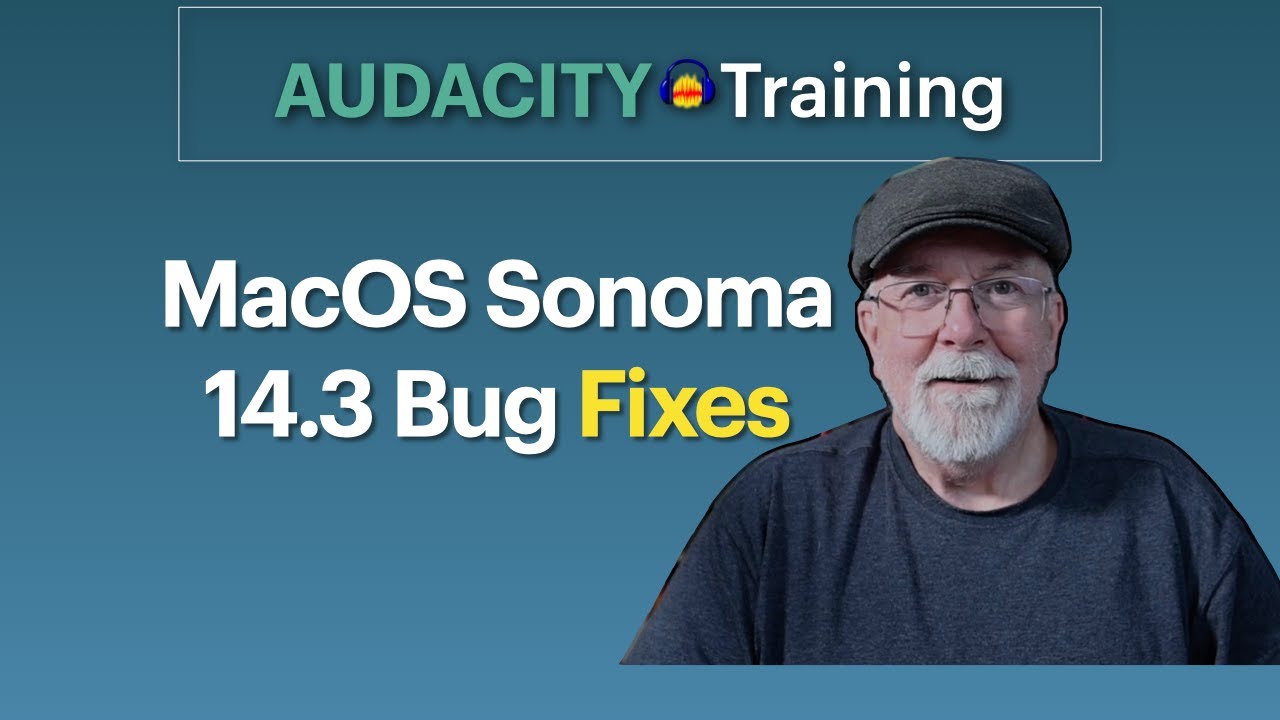 Audacity Meter Toolbars Fixed in MacOS 14.3 - YouTube