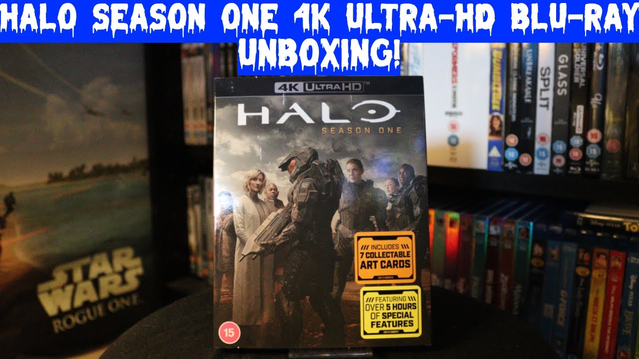 Halo Season 1 4K Ultra-HD Blu-ray Unboxing - YouTube