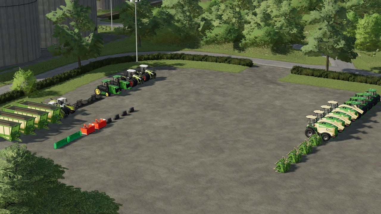 BIG CORN CHAFF SILAGE OPERATION ON THE OAKS | Multiplayer | Farming ...