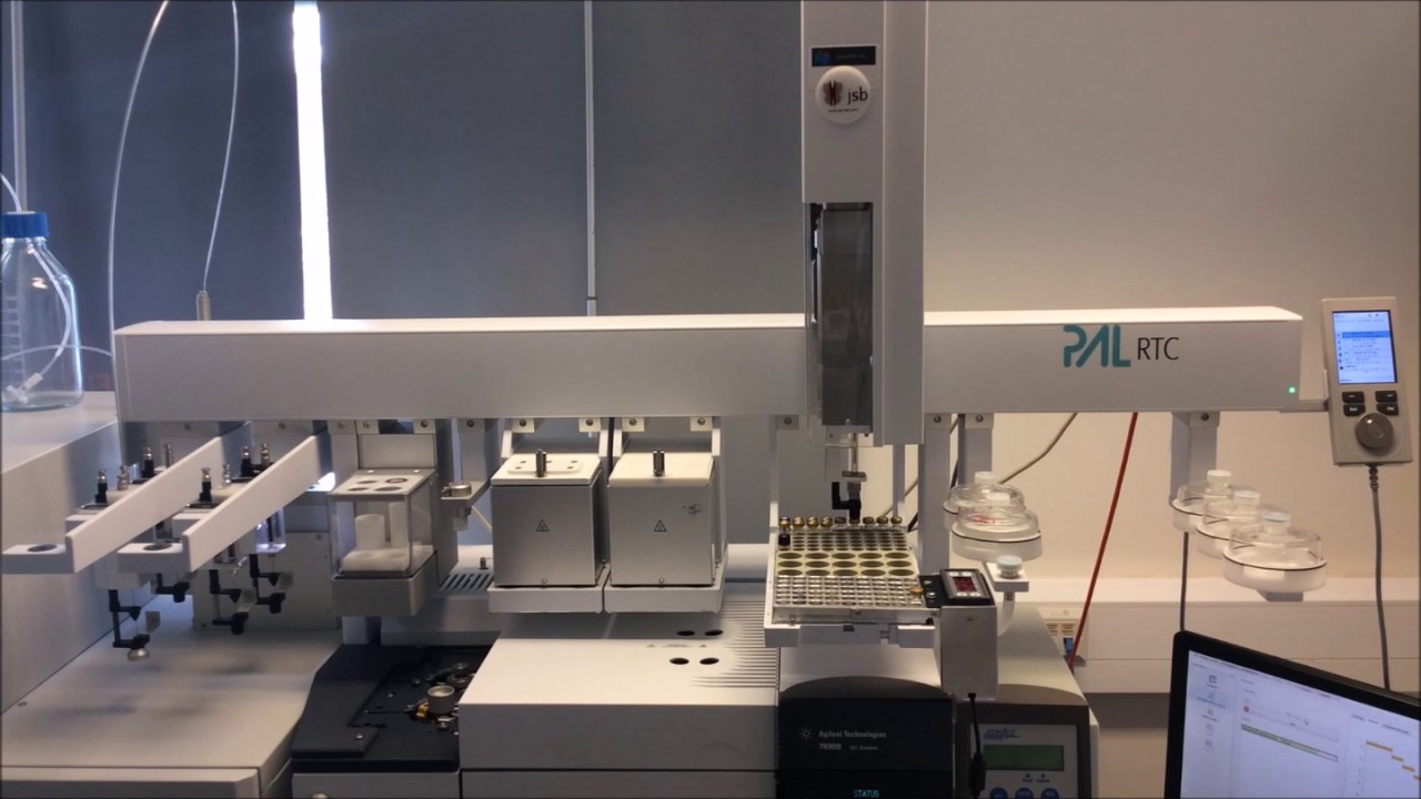 Automated preparation of calibration standards with PAL RTC - YouTube