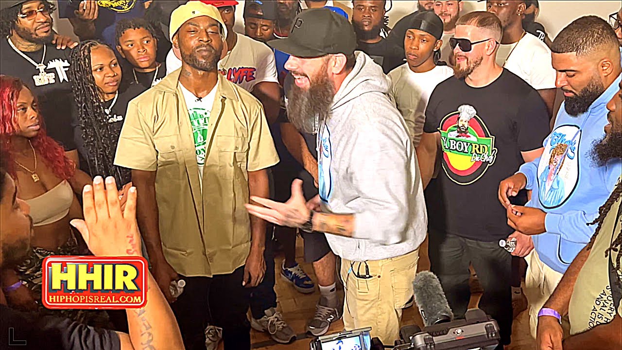 REAL DEAL'S LYRICAL ASSAULT ON TAY ROC AT HIS FAIR ONES EVENT IN PHILLY ...