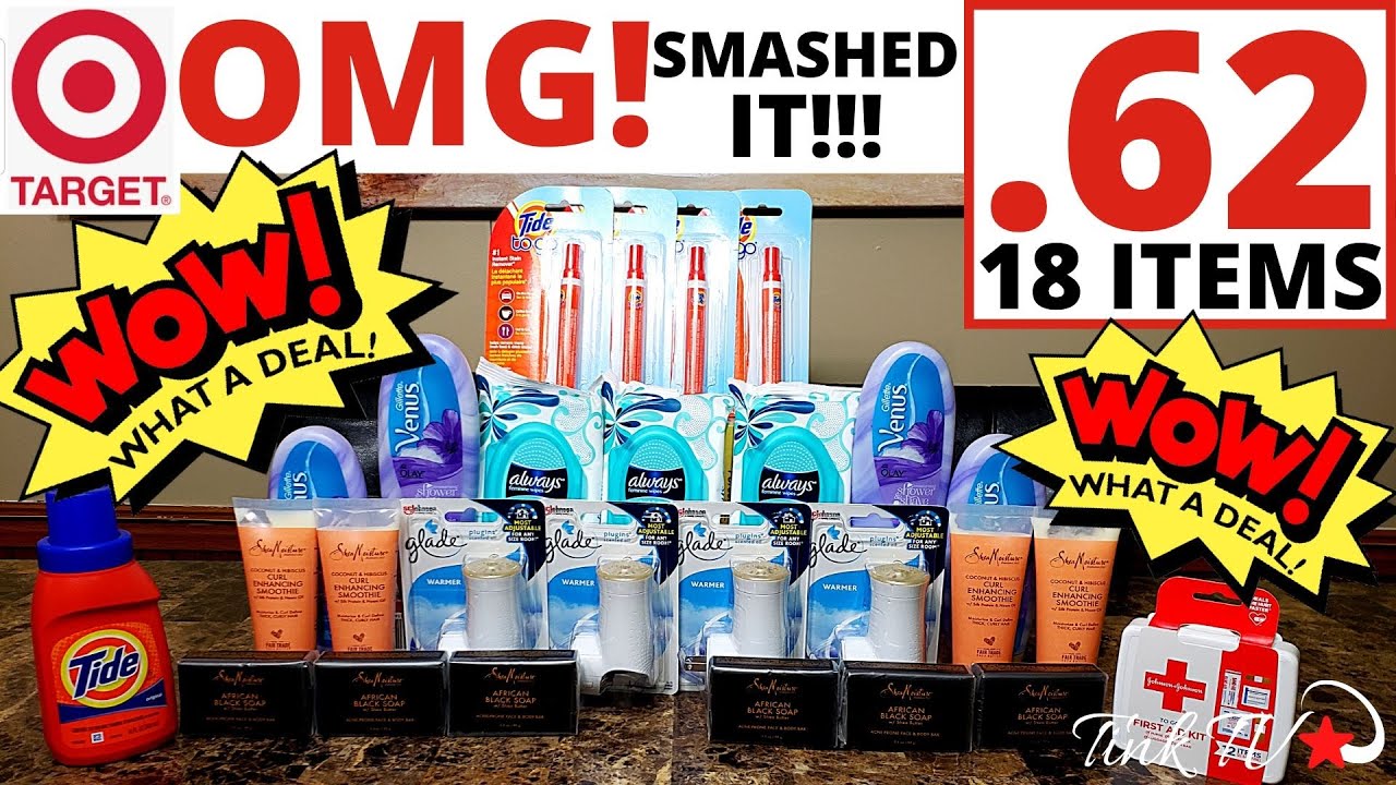 💥OMG💥TARGET COUPONING HAUL💥SMASHED IT💥28 ITEMS .62 OUT OF POCKET💥SCAN ...