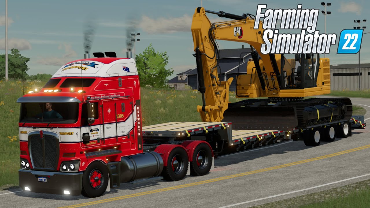 FS22 - Kenworth K200 with HEAVY LOAD - Farming Simulator 2022 Roleplay ...