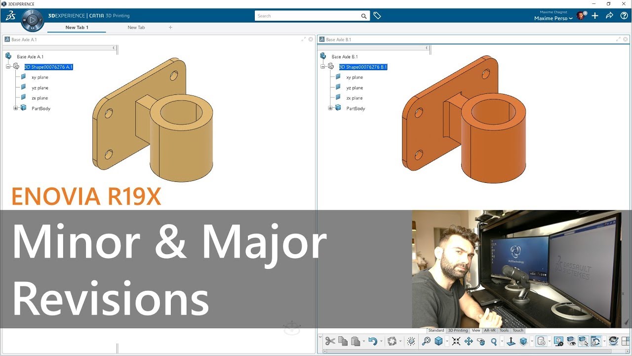 Minor and Major Revisions in ENOVIA 3DExperience R19x (Live) - YouTube