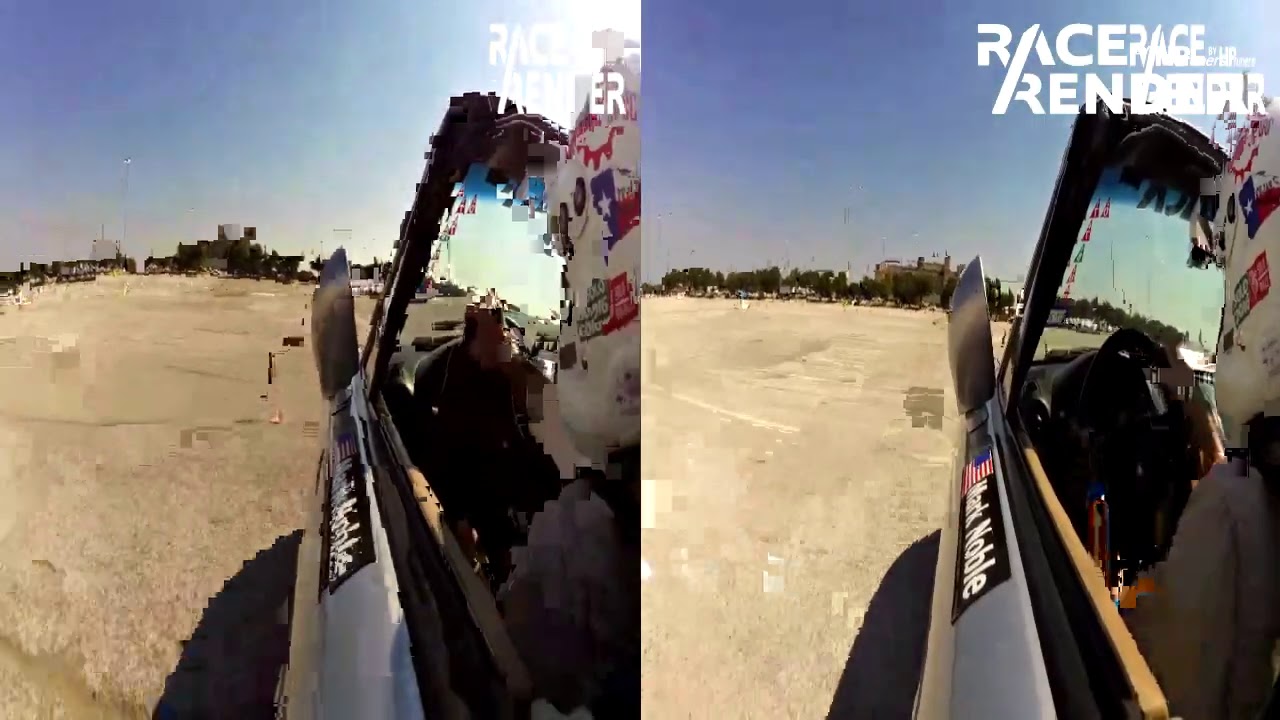 Slalom 2 - Compare Red Flag Run 1 STR LL vs Run 4 STR RR hill to after ...