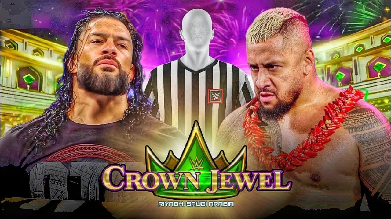 Roman Reigns vs Solo Sikoa Special Guest Referee Full Match WWE Crown ...