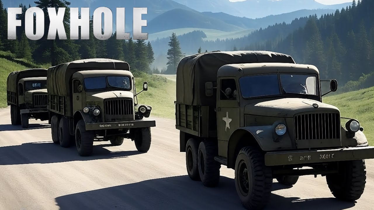 LIVE! The Life of The Lonely Logi Man: Foxhole Logistics - YouTube