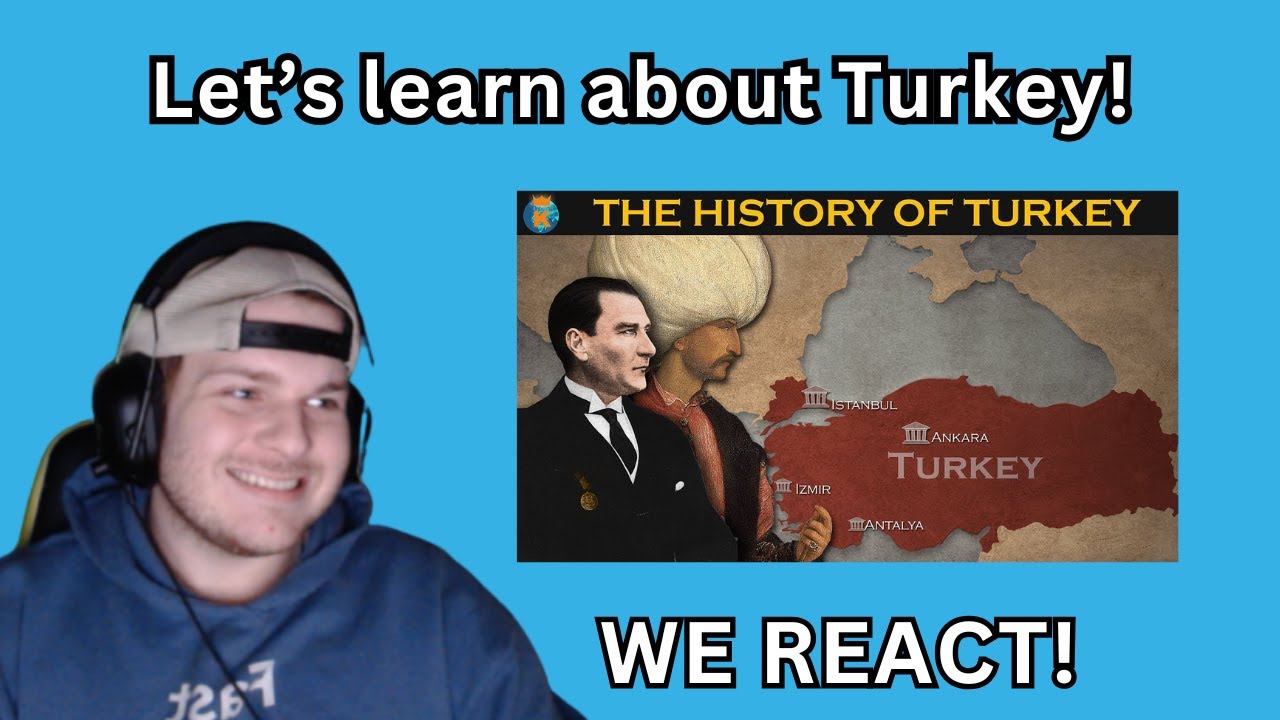 We React to THE HISTORY OF TURKEY in 10 minutes - Knowledgia Reaction ...