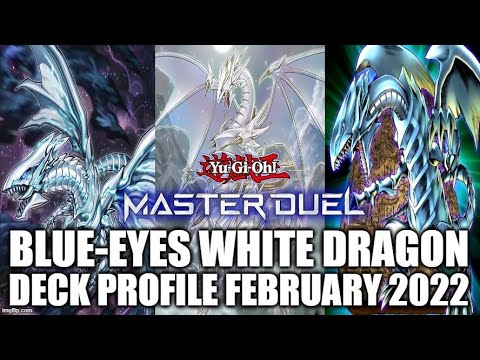 BLUE-EYES WHITE DRAGON MASTER DUEL DECK PROFILE (FEBRUARY 2022) YUGIOH ...
