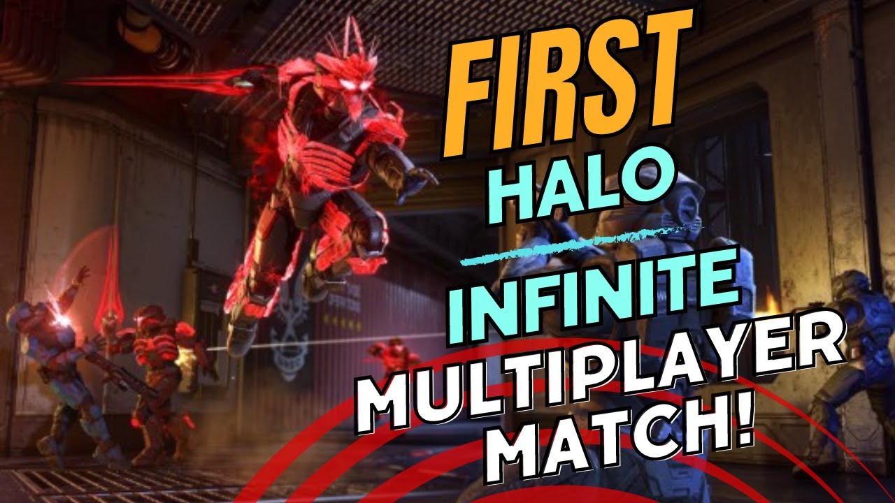 First Halo Infinite Match - YouTube
