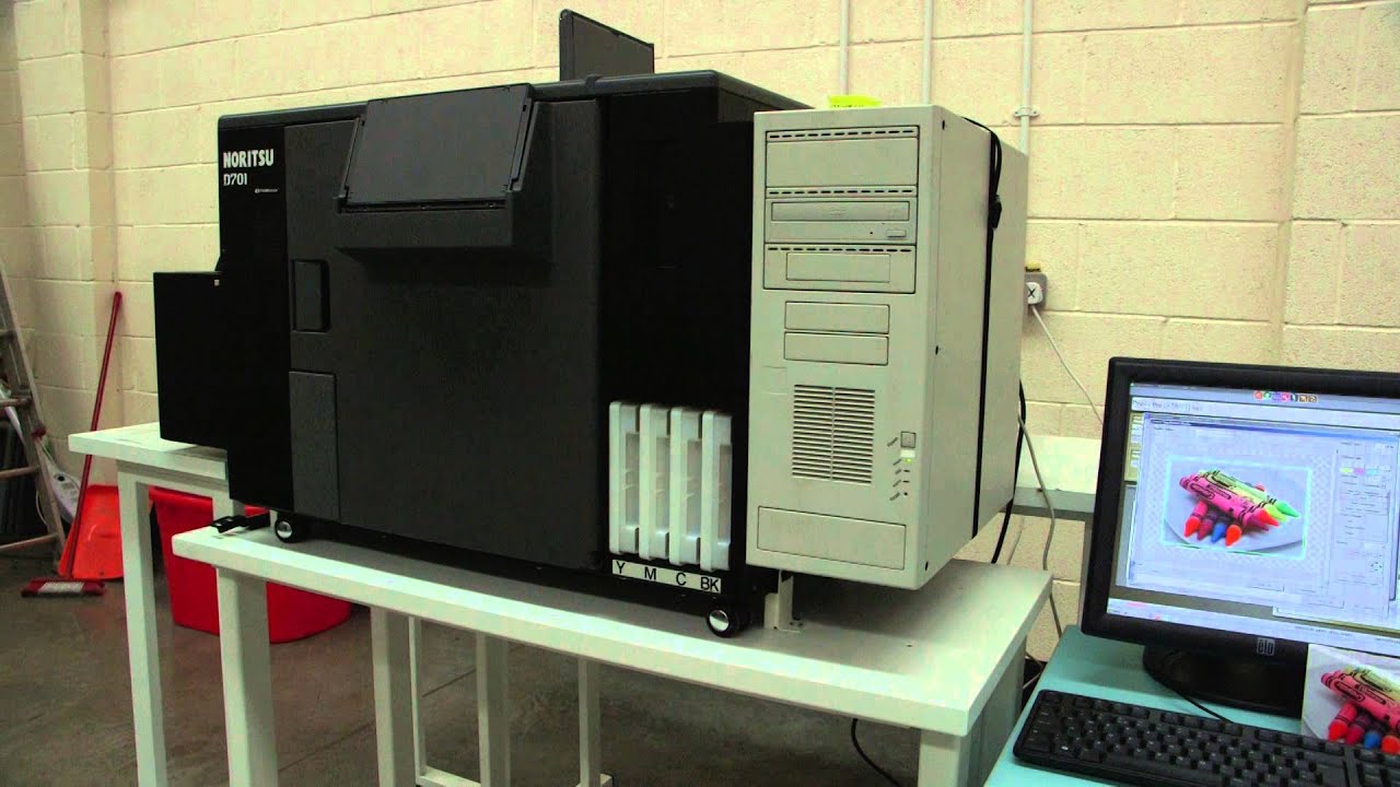 Noritsu D701 Running - YouTube