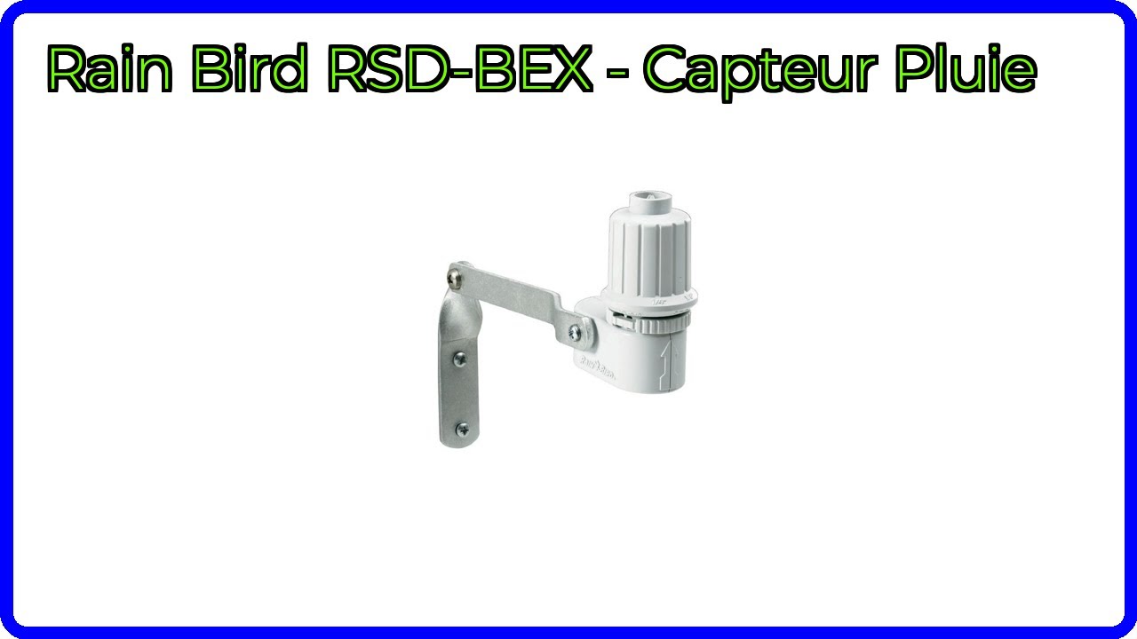 AVIS (2025) : Rain Bird RSD-BEX - Capteur Pluie. DÉTAILS ESSENTIELS - YouTube