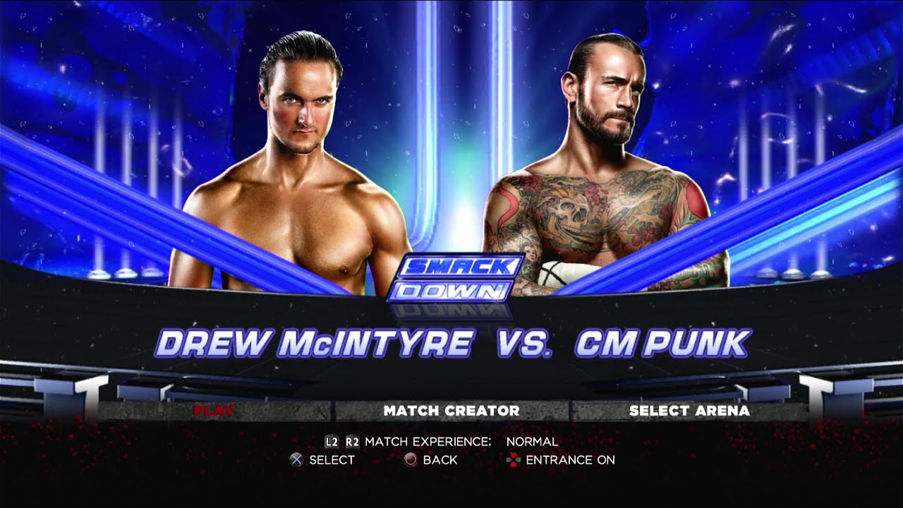 Drew McIntyre vs. CM Punk - YouTube