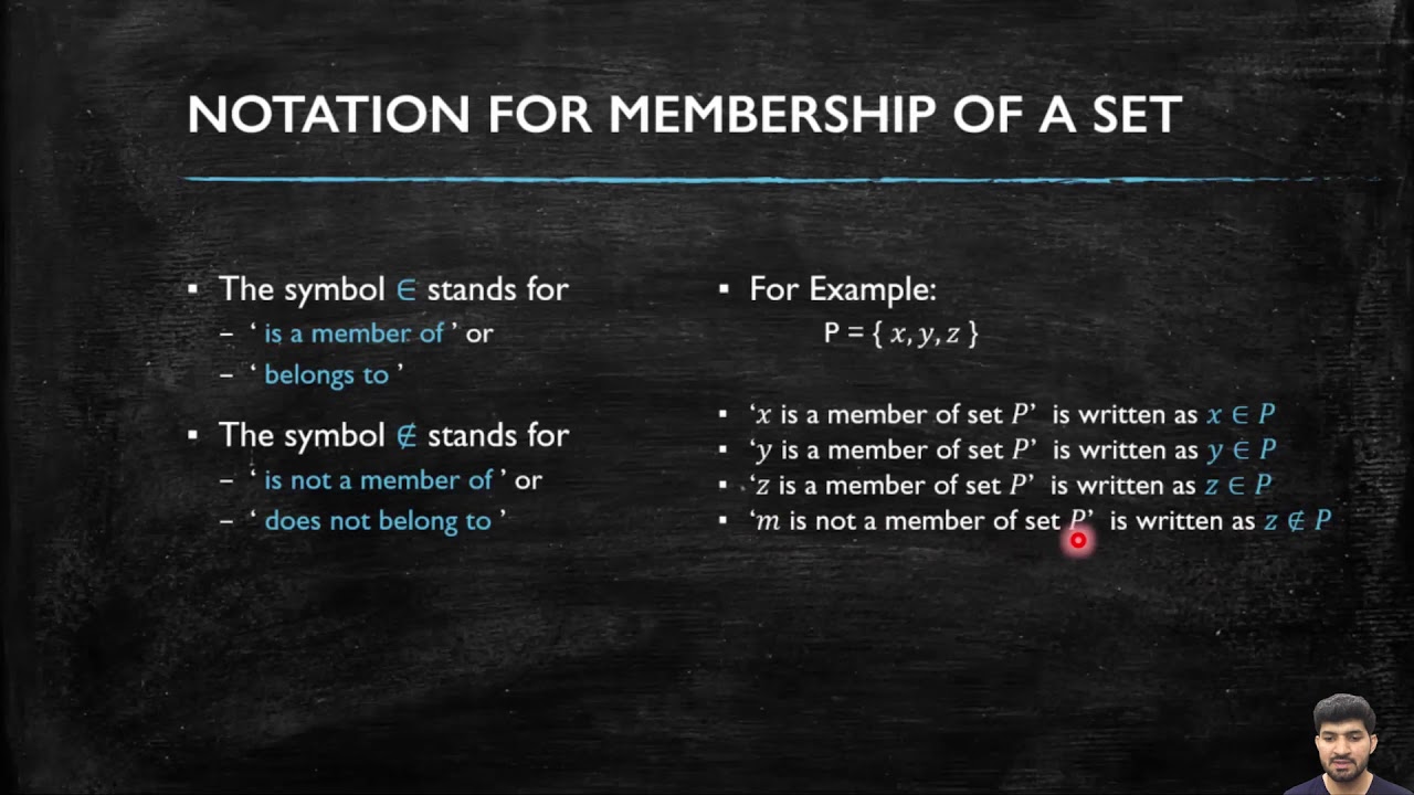Sets, , Subsets, Notation, Types & Forms of Sets, Cardinality - YouTube