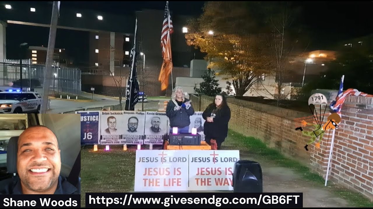 Shane Woods Political Prisoner at DC Gulag 11/19/23 - YouTube