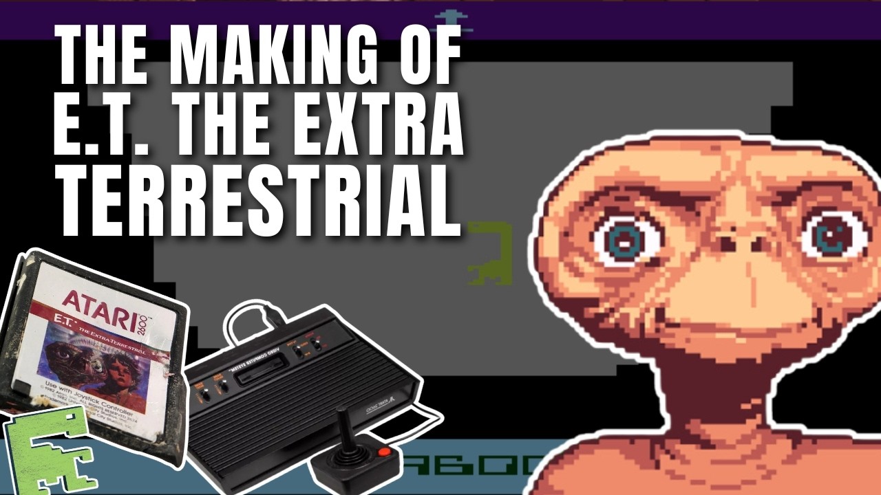 The True Story of E.T. for Atari 2600: A Catastrophic Flop | Video Game History - YouTube