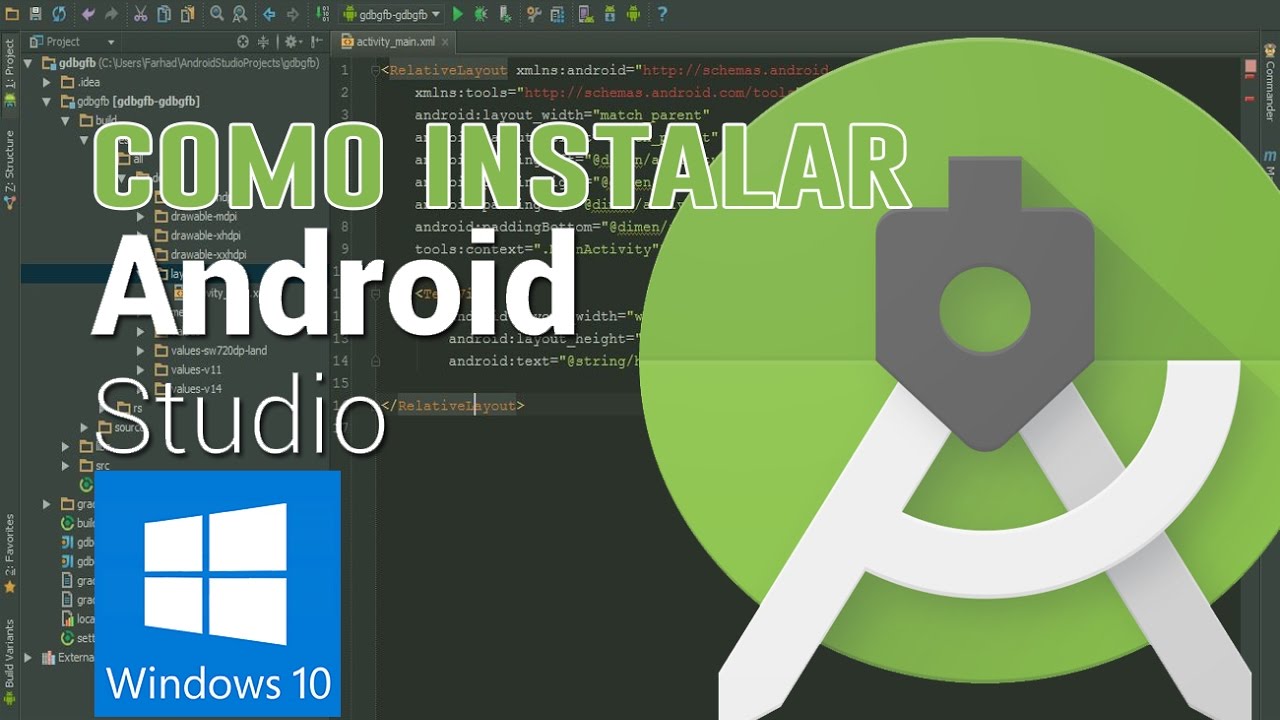 Como instalar Android Studios 2.3 - 2017 - YouTube