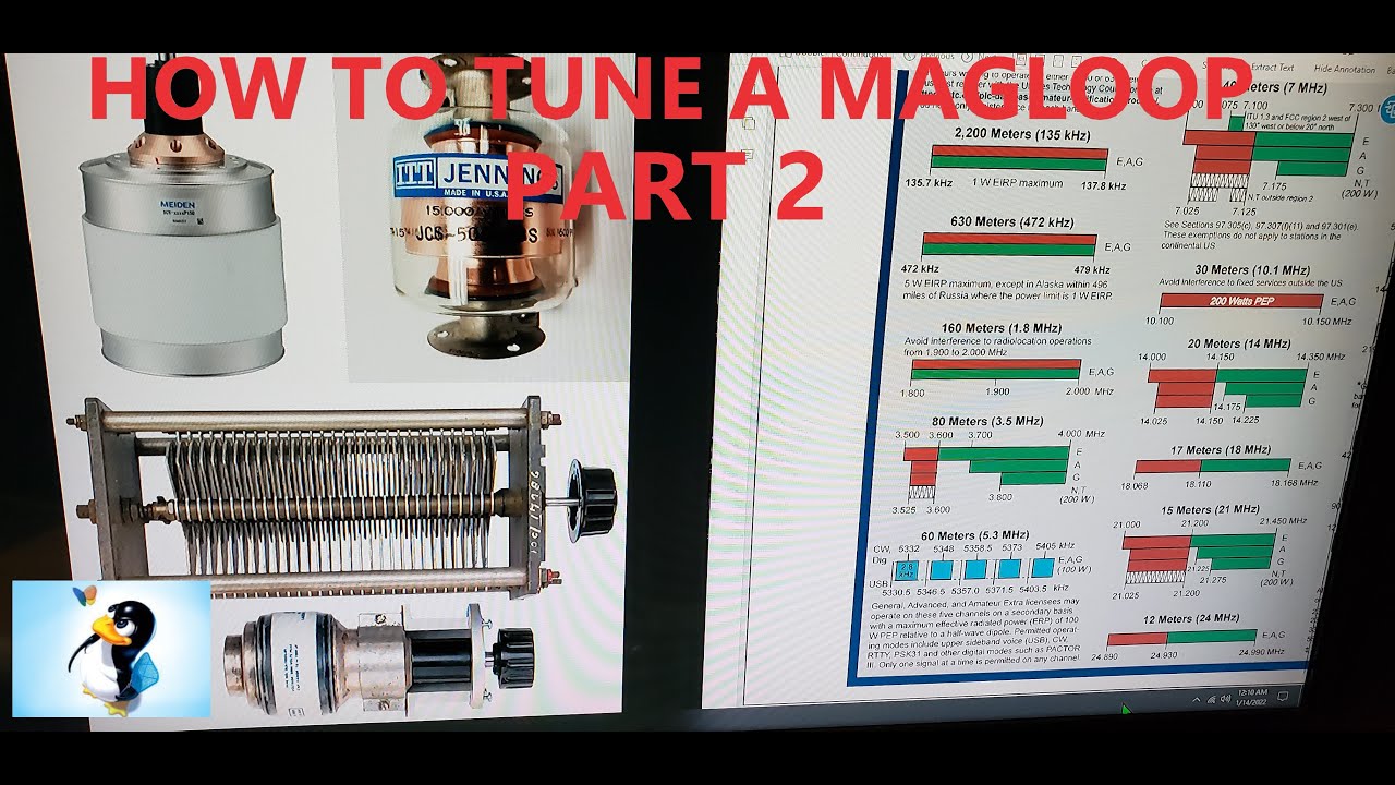 How to Tune a Magloop Part 2 - YouTube
