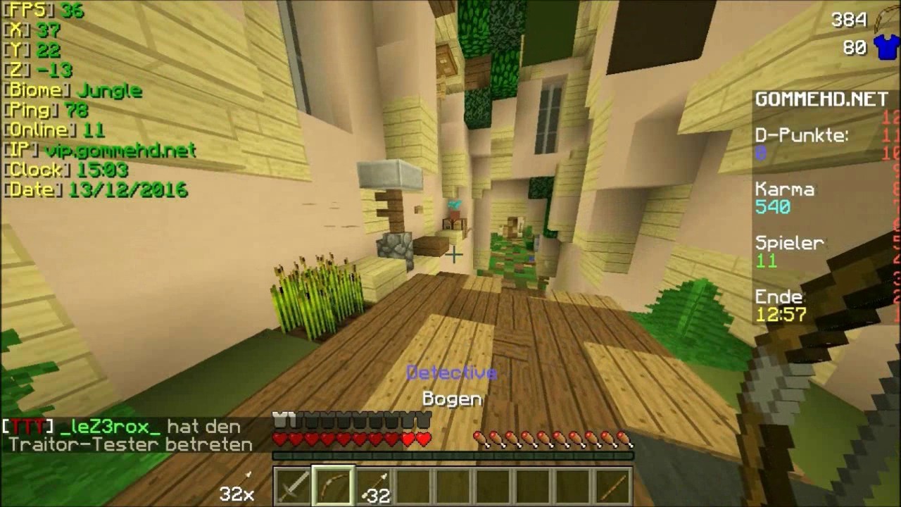 Traitor, Detective und Innocent ☀ Minecraft TTT #1 ☀ Dream - YouTube