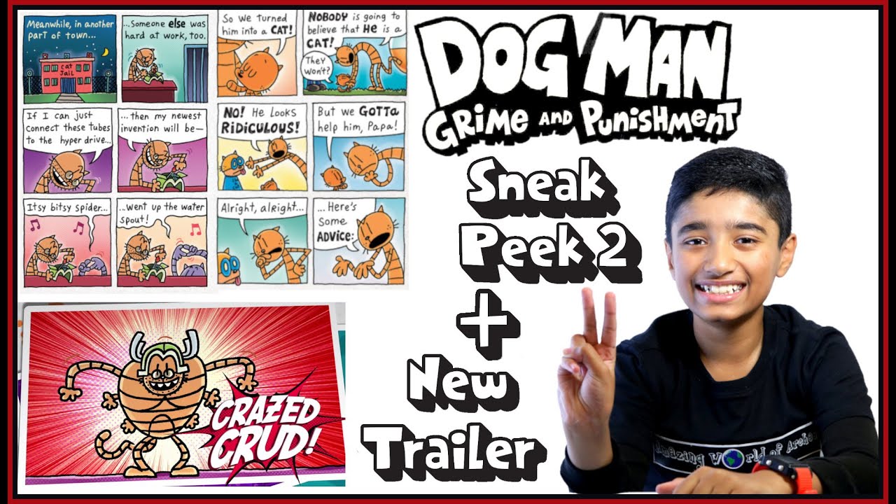 Dog Man Grime and Punishment - Sneak peek 2 & New Trailer 30s of the ...