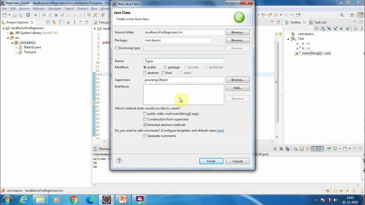 Java- Data Types - Chapter7 - YouTube