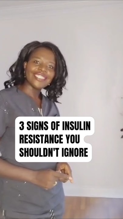 3 Signs of Insulin Resistance You Shouldn't Ignore! #shorts - YouTube