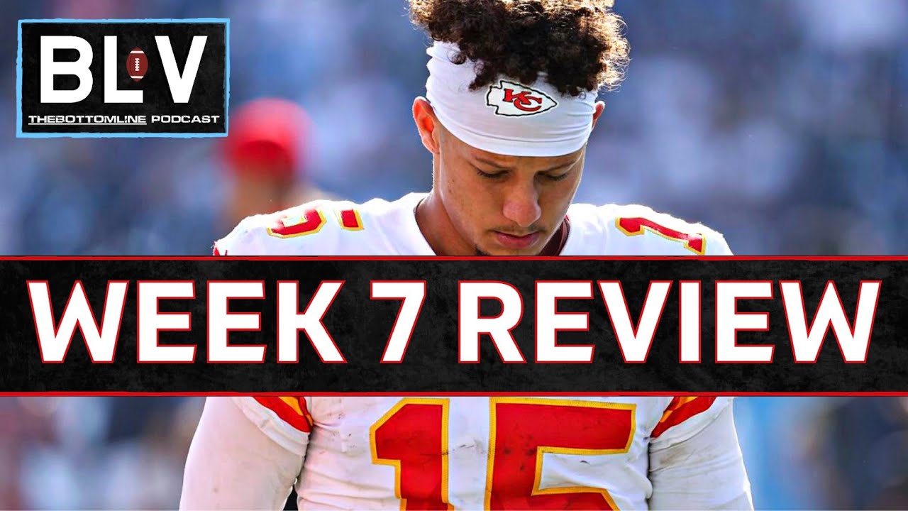 NFL Week 7 2021 Review | Are The Chiefs DONE? - YouTube