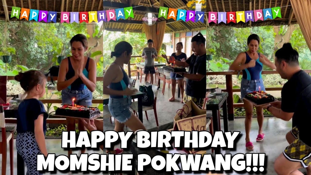 GANITO KA SWEET SI MALIA KAY MOMMY POKWANG. 😍 52ND BIRTHDAY CELEBRATION ...
