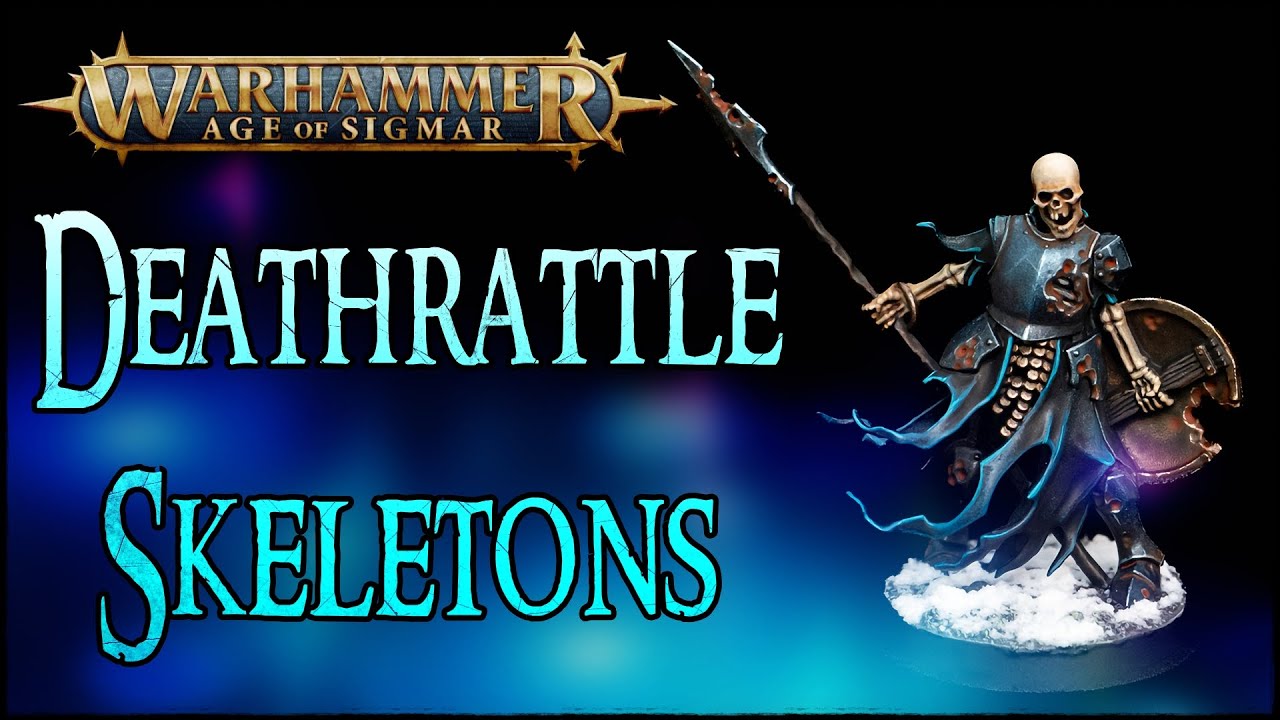 WARHAMMER HOW TO PAINT| DEATHRATTLE SKELETONS - YouTube