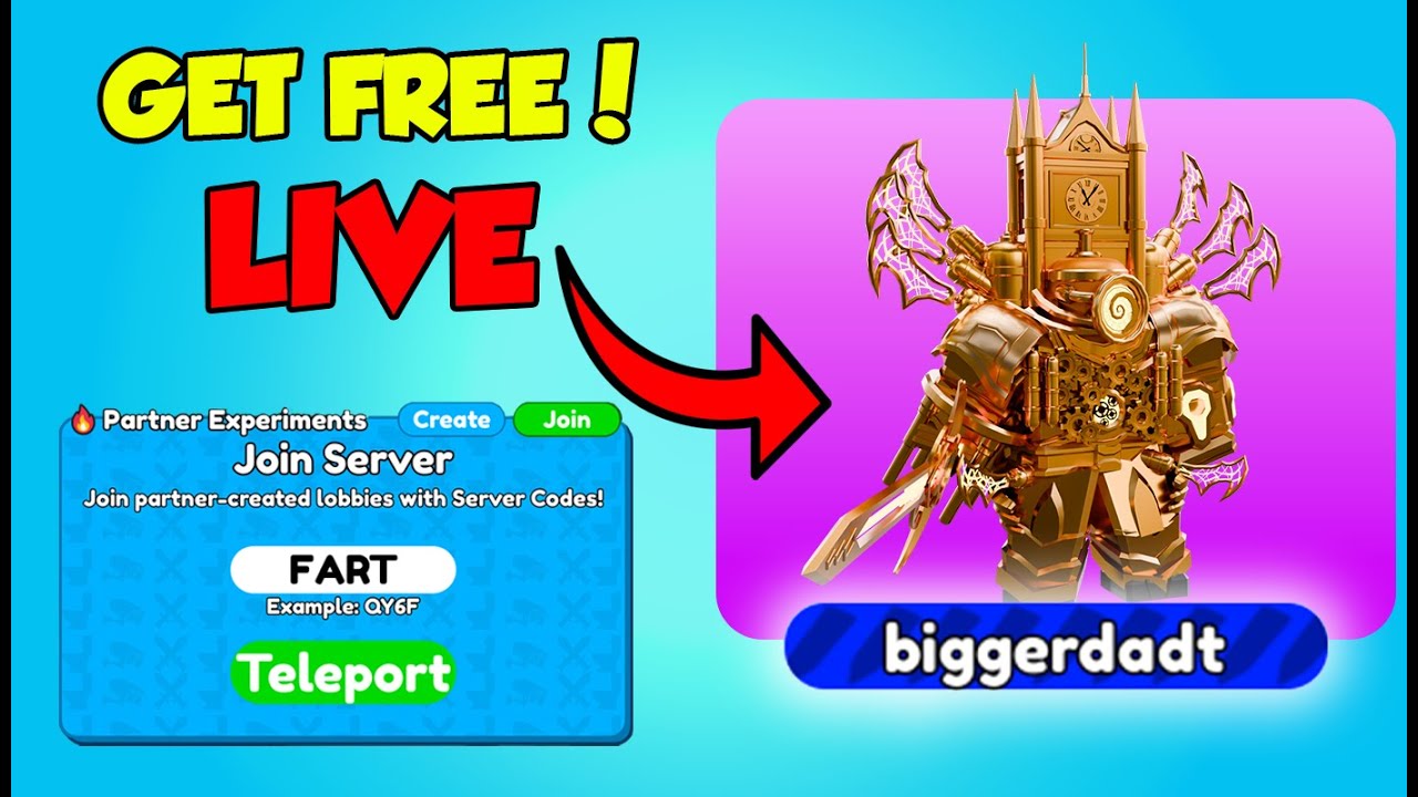 **MEMBERS ONLY STREAM** | FREE UNITS in TTD PARTNERS SERVER # ...