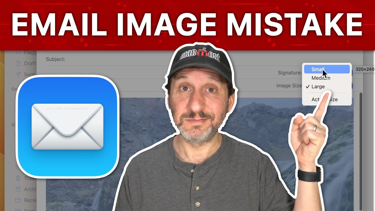 Avoid This Mistake When Emailing Images - YouTube
