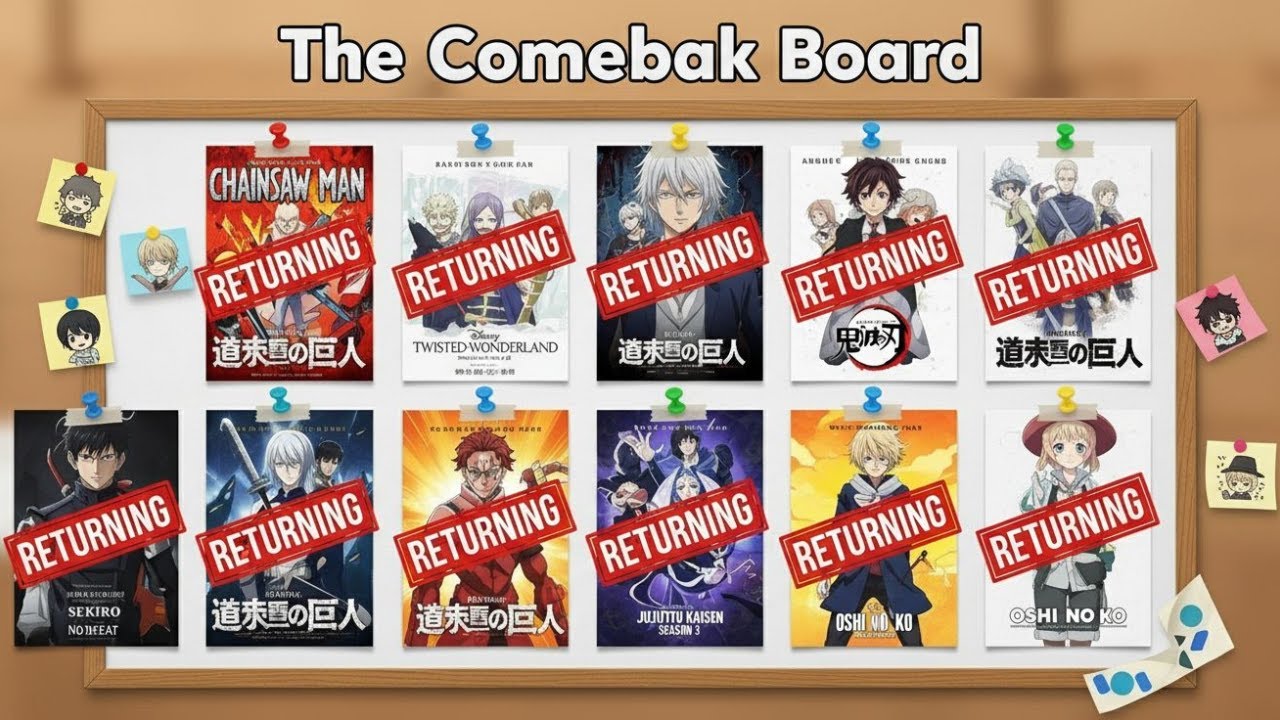 Biggest Anime Sequels Coming in 2025 - 2026 ! - YouTube