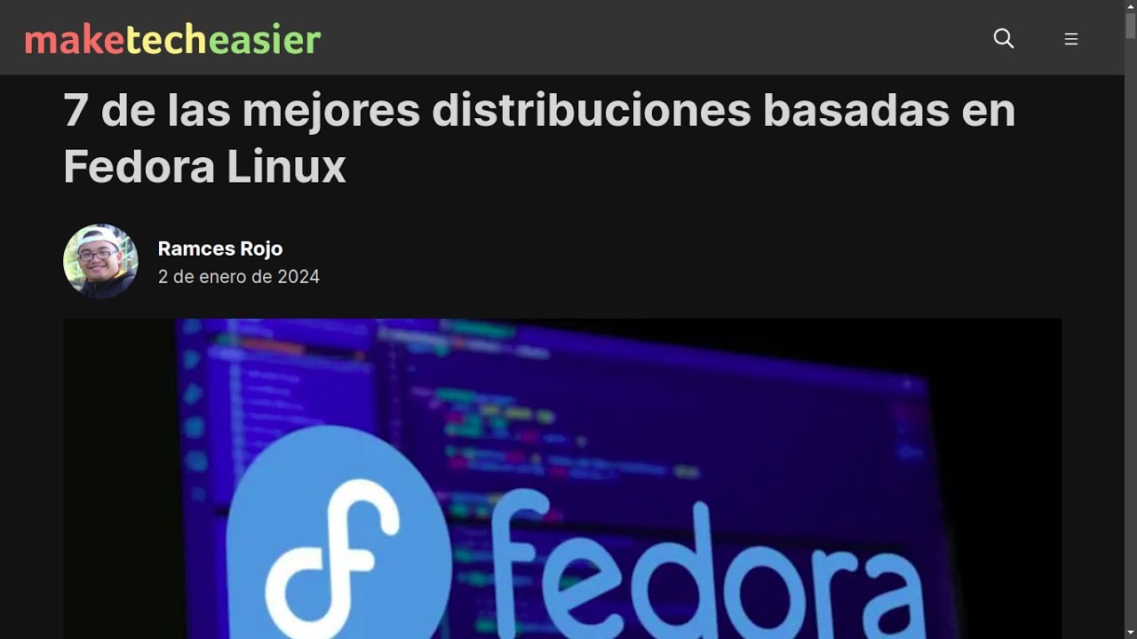 7 de las mejores distribuciones basadas en Fedora Linux - YouTube