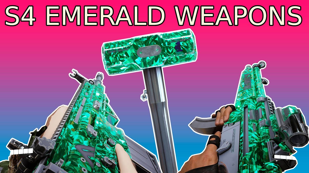 THE FINALS SEASON 4 EMERALD WEAPONS | HDR - YouTube