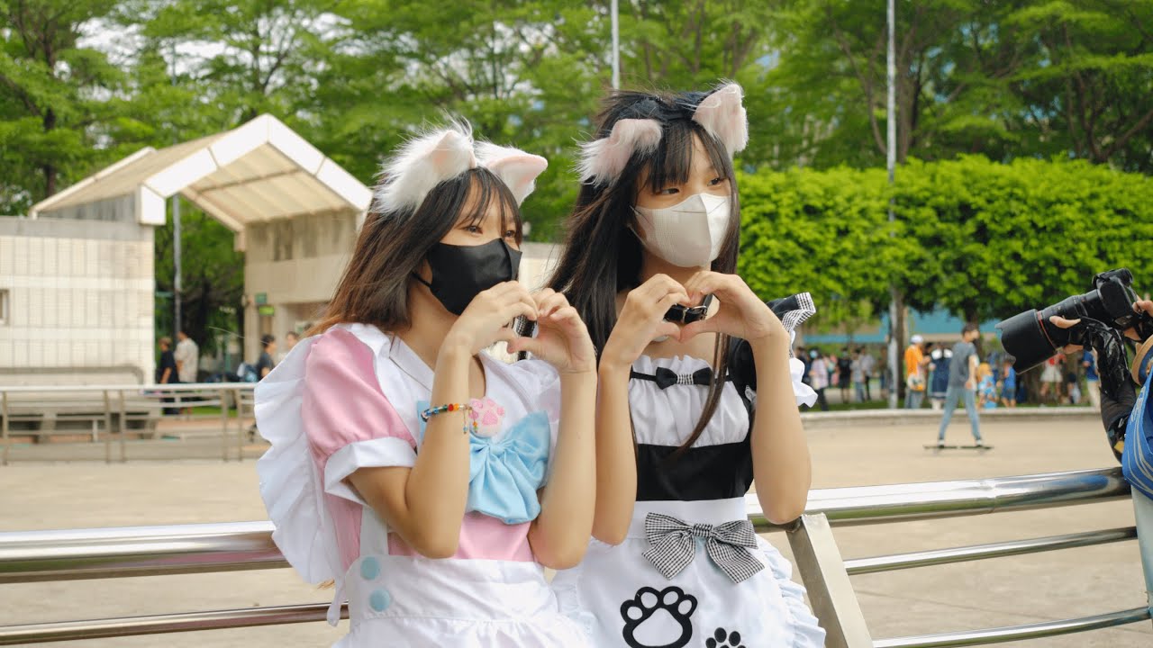 WS46動漫遊戲展 女僕會拿下你的心 Wing Stage 46 DAY2 - YouTube