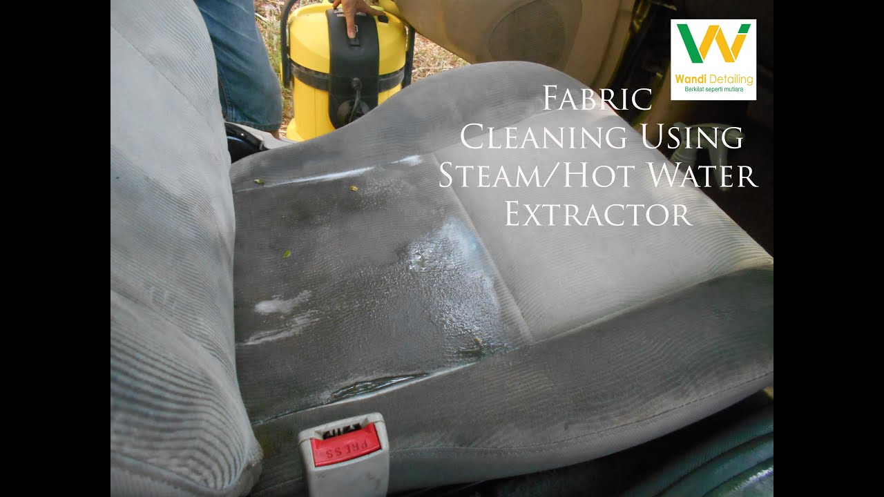 Manjung cushion cleaning-Steam/Hot water Extractor - YouTube