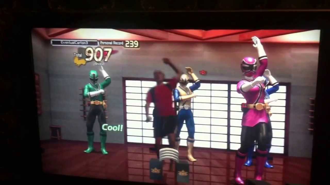 Xbox360 Kinect: Power Rangers - Breaking training (score 1000) - YouTube